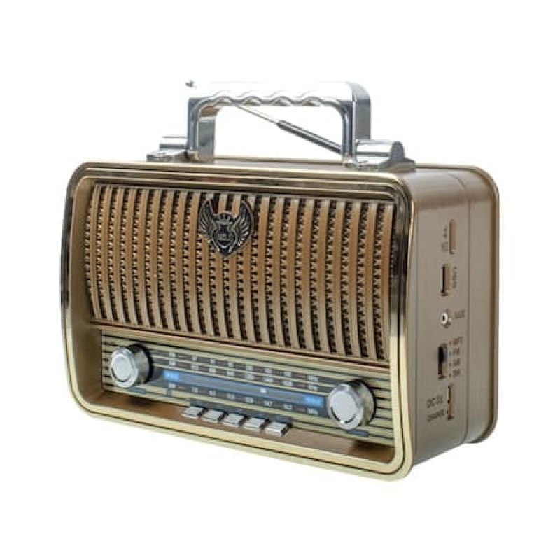 Retro Radio Bluetooth Kemal (MD-1909BT) – ZDUNA TRADE
